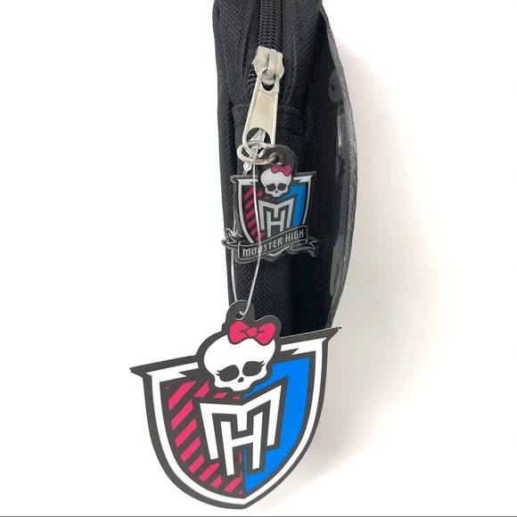 innovative | Other | Monster High Zippered School Pouch Pencil Skull ...